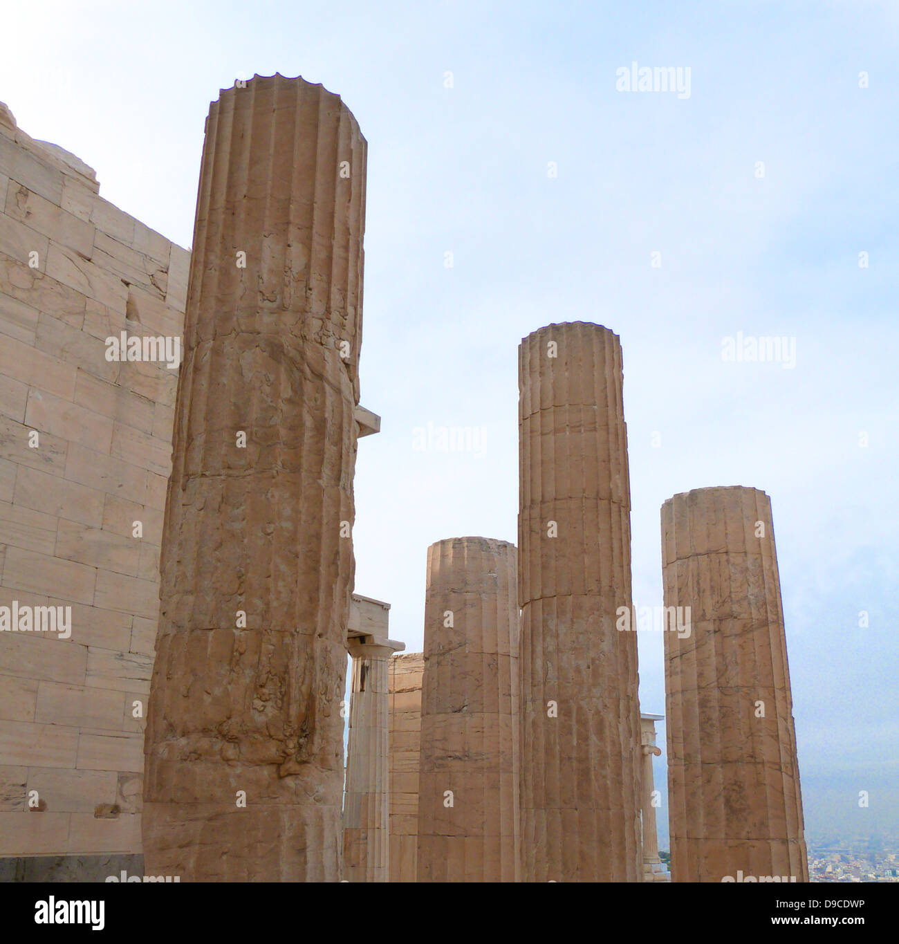 The monumental gateway to the Acropolis, the Propylaea was built under ...