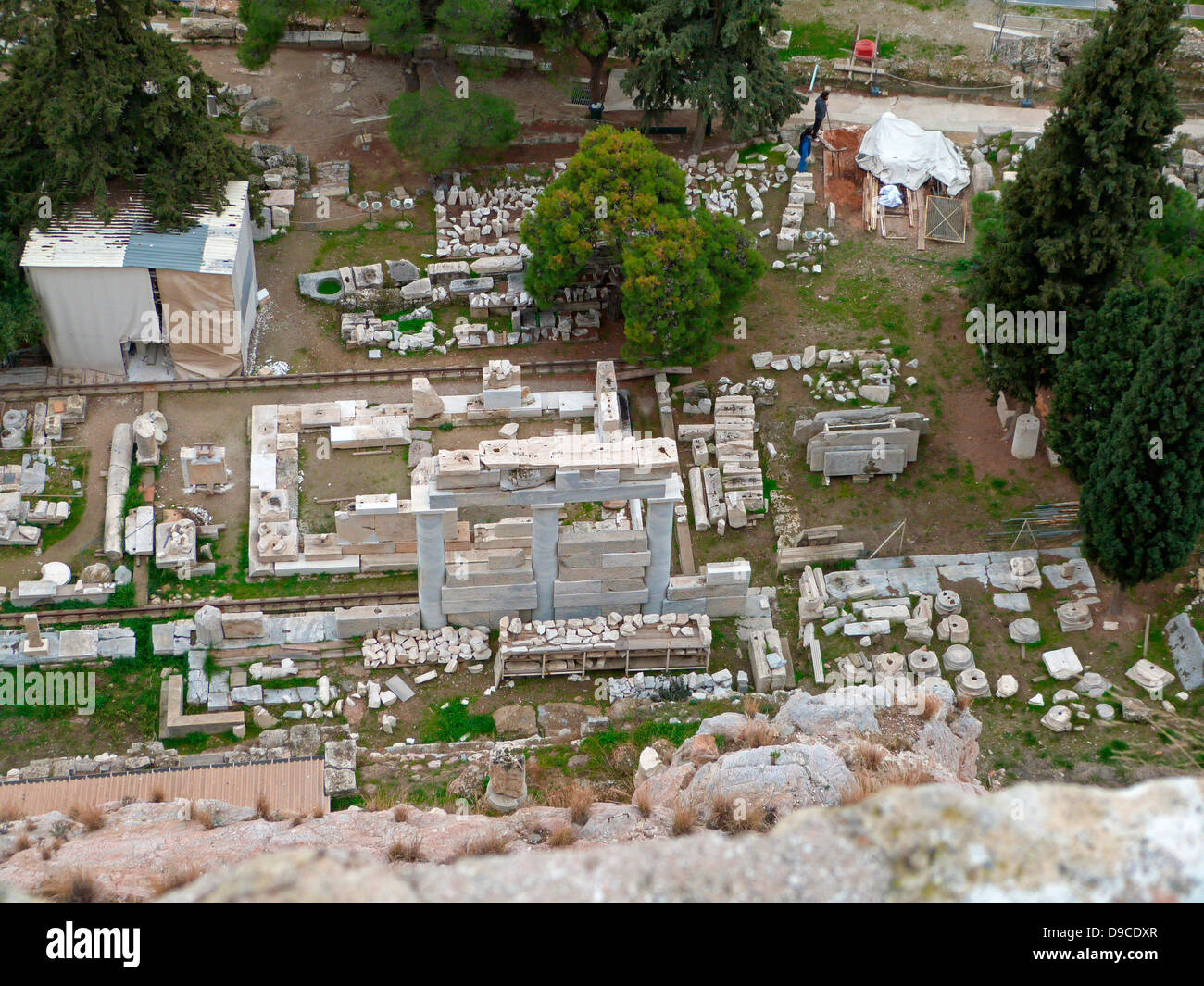 Archaeology ancient greece ruins history historical archive archival hi ...