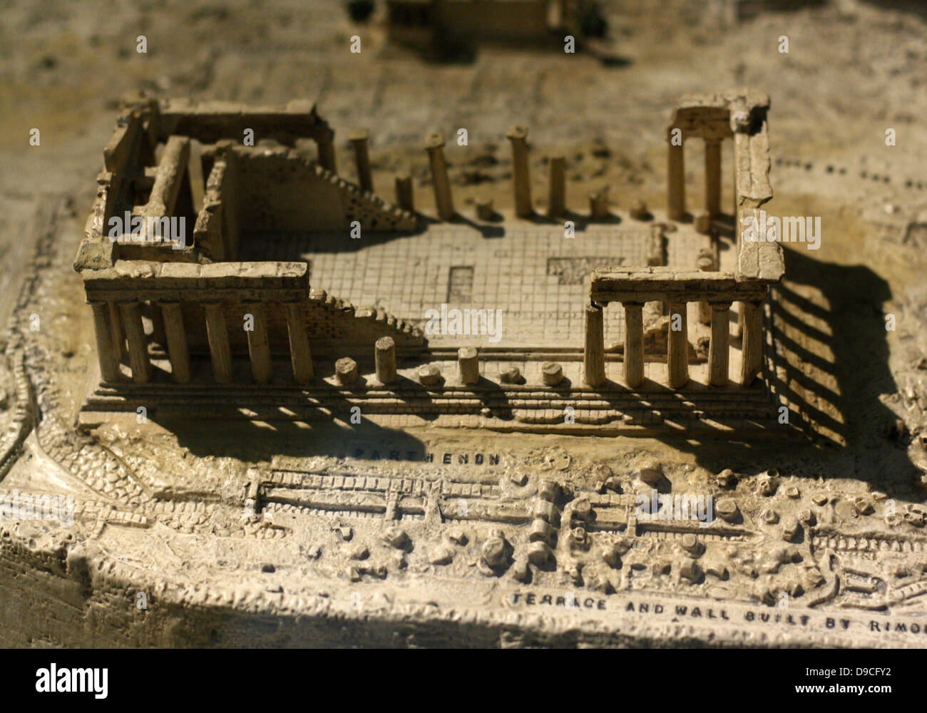 Acropolis of athens model hi-res stock photography and images - Alamy