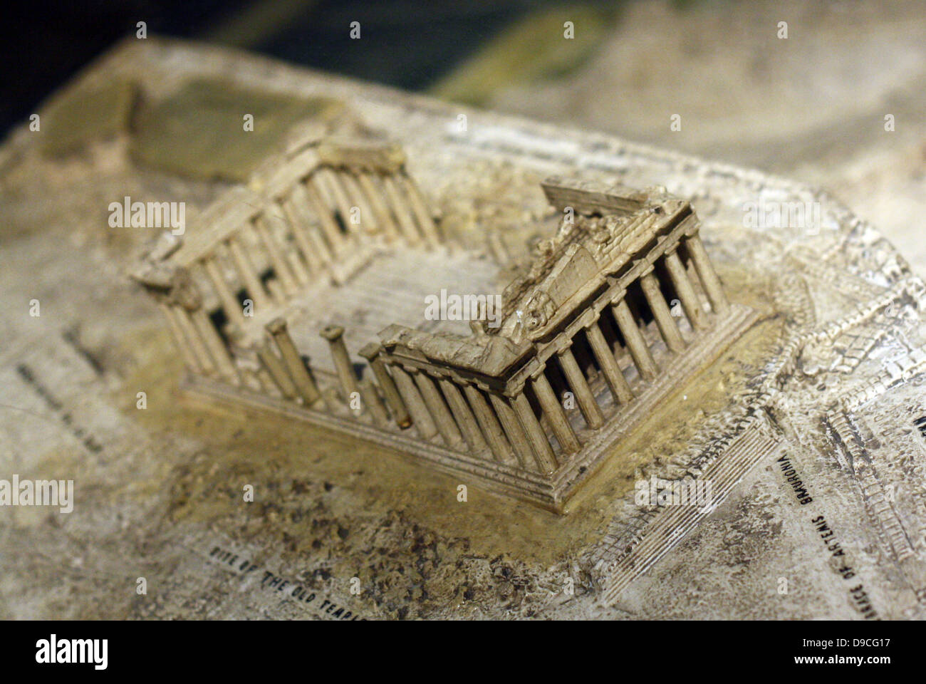 Acropolis of athens model hi-res stock photography and images - Alamy