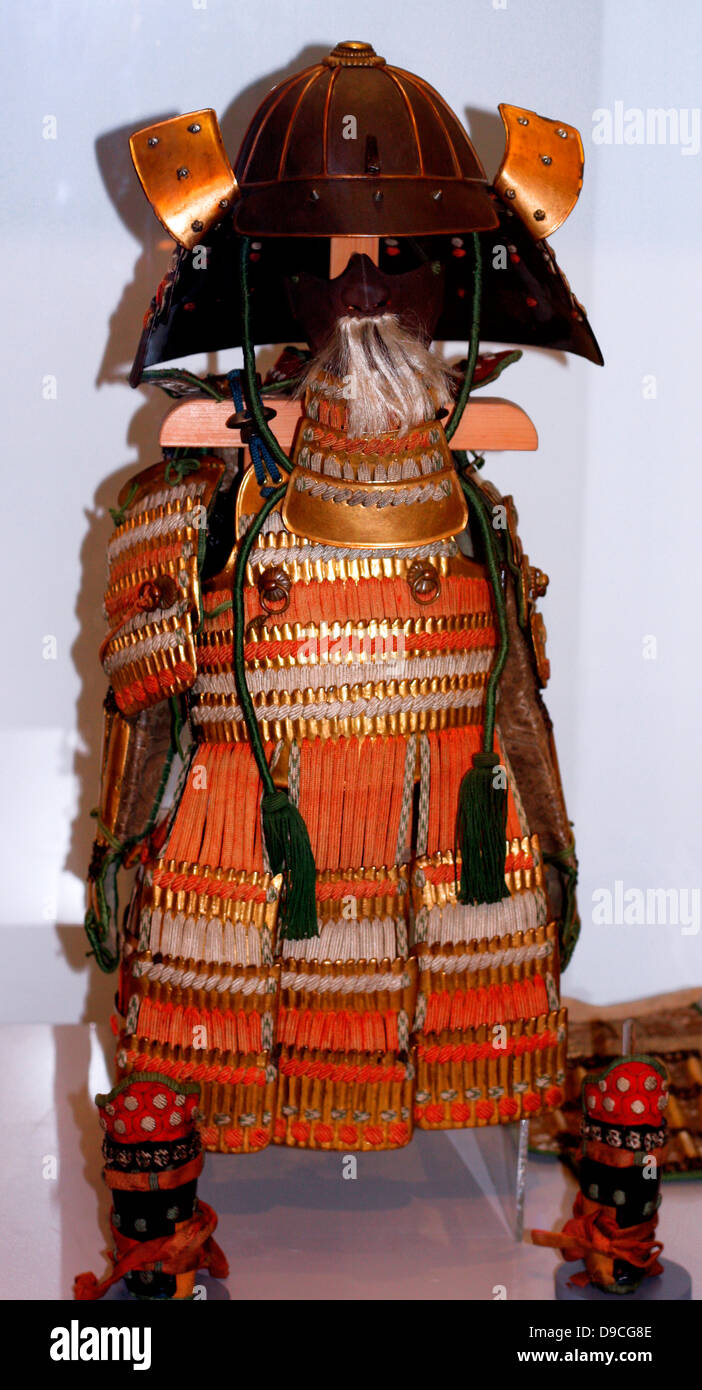Samurai suit mid 19th century. Armour in Japan has a history that goes ...