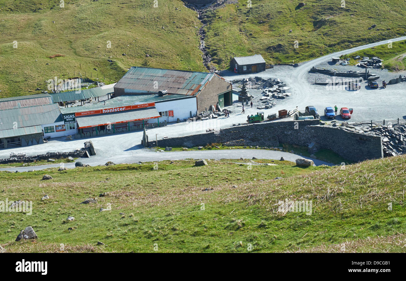 Honister Slate Mine in the Lake District Stock Photo - Alamy