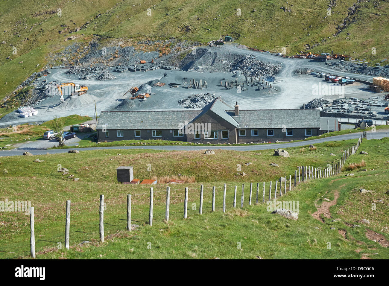 Honister Slate Mine in the Lake District Stock Photo - Alamy