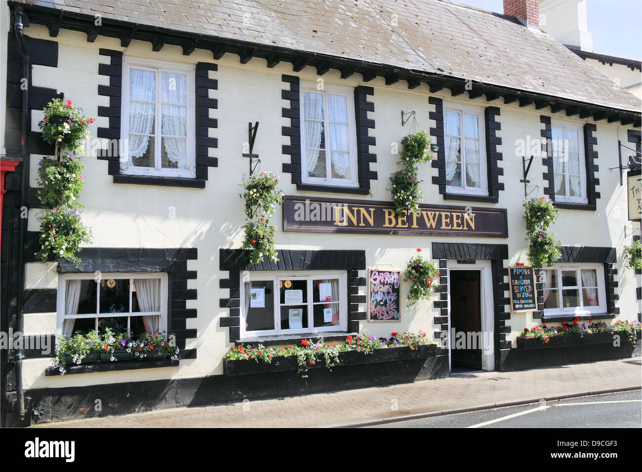 Usk town centre hi-res stock photography and images - Alamy