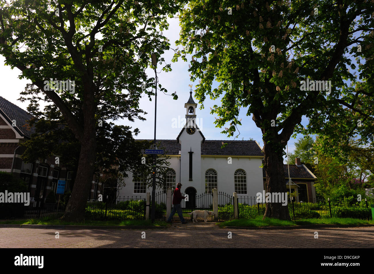 The Dutch Reformed church , built in 1687, in the village of Kats ...