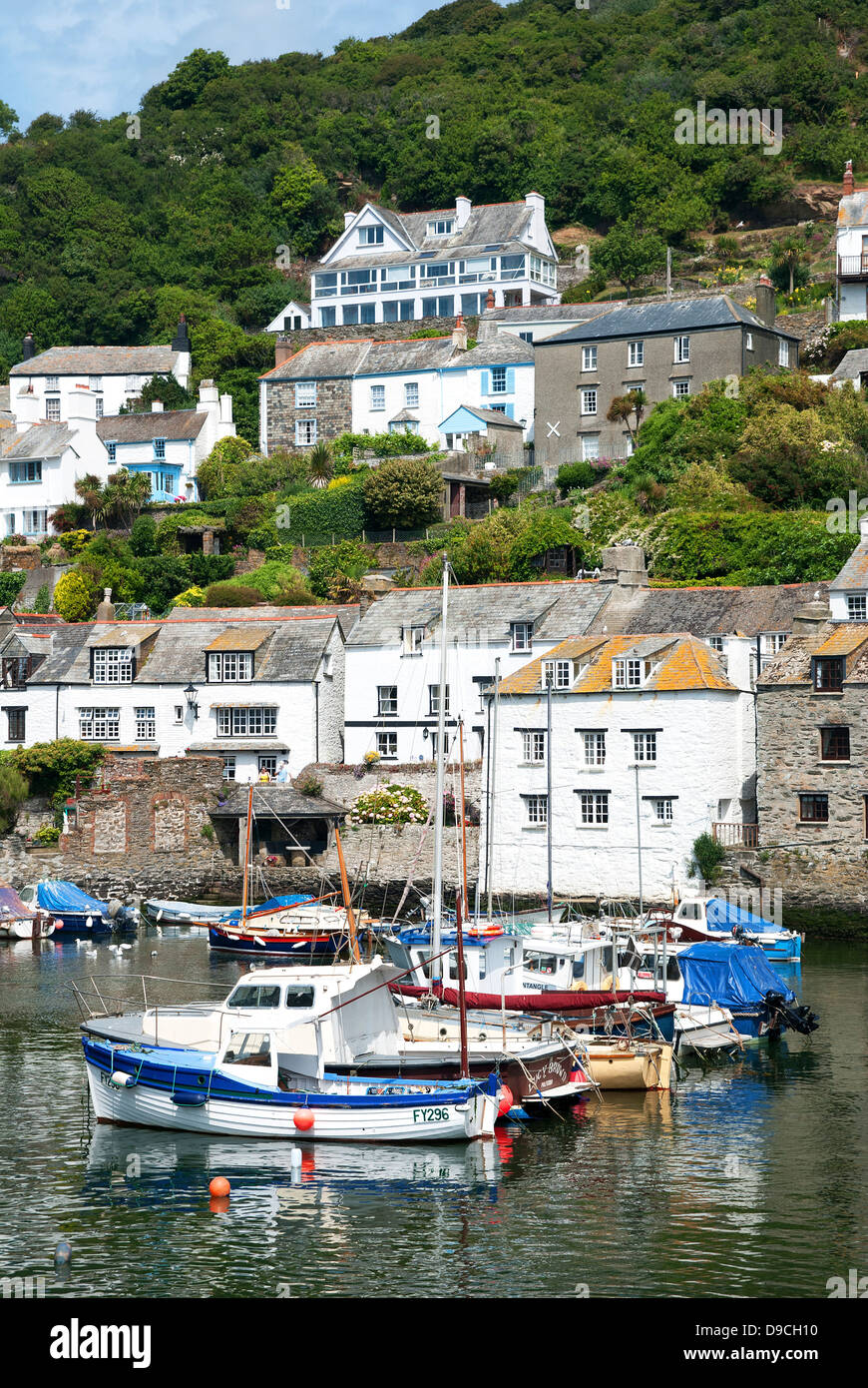 Polperro fishing boat hi-res stock photography and images - Alamy