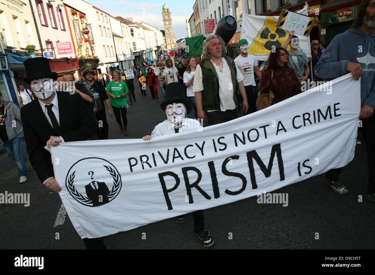 Cia protest sign hi-res stock photography and images - Alamy