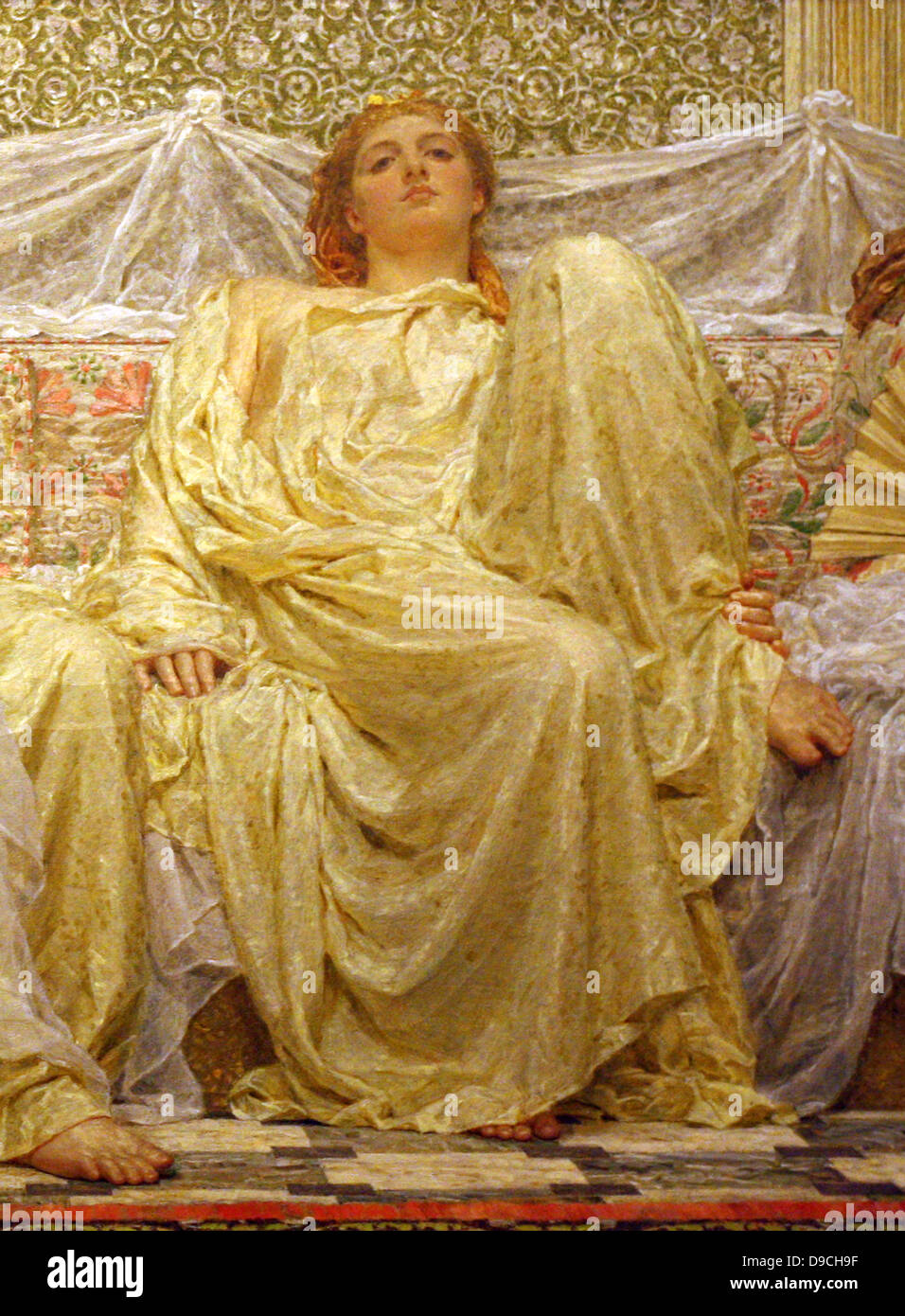 albert Moore (1841-93) 'Dreamers' 1882 Stock Photo - Alamy