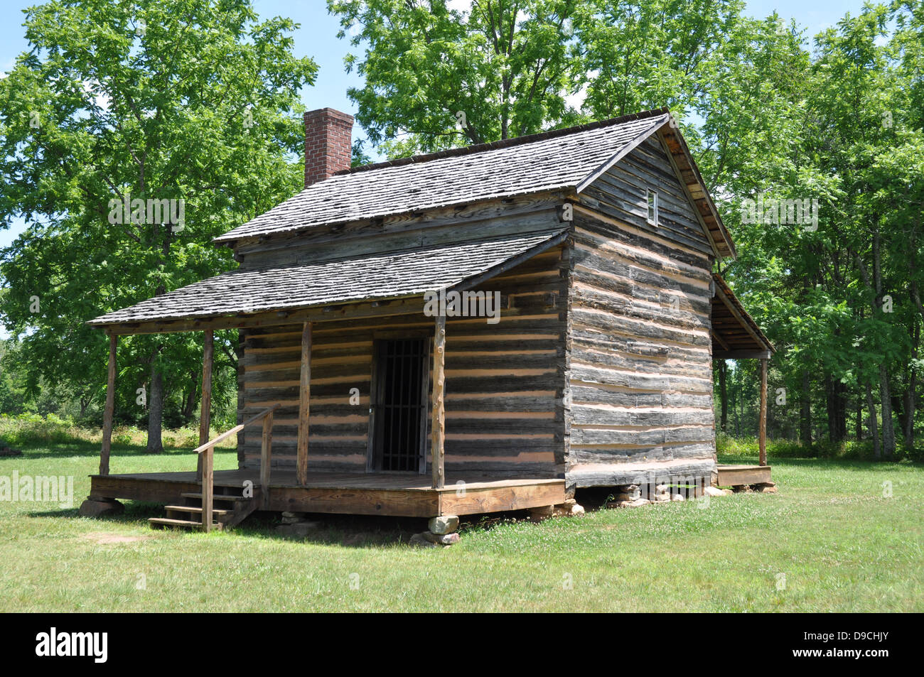The Robert Scruggs House located at Cowpens National Battlefield Stock ...