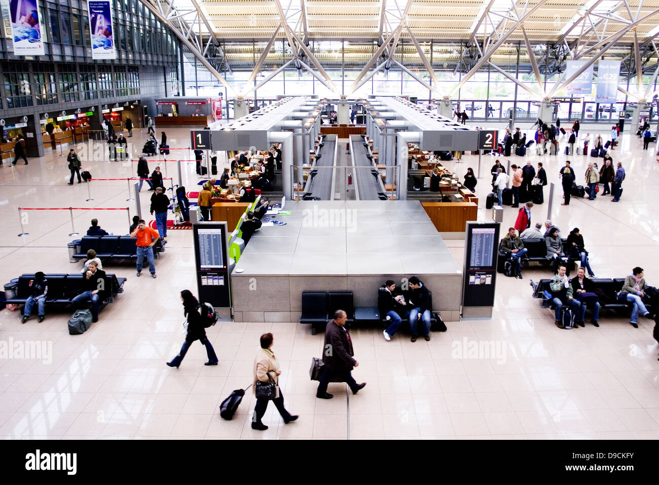 Check in on the airport Stock Photo - Alamy
