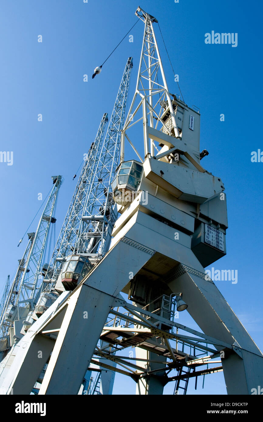 Old railway crane hi-res stock photography and images - Alamy
