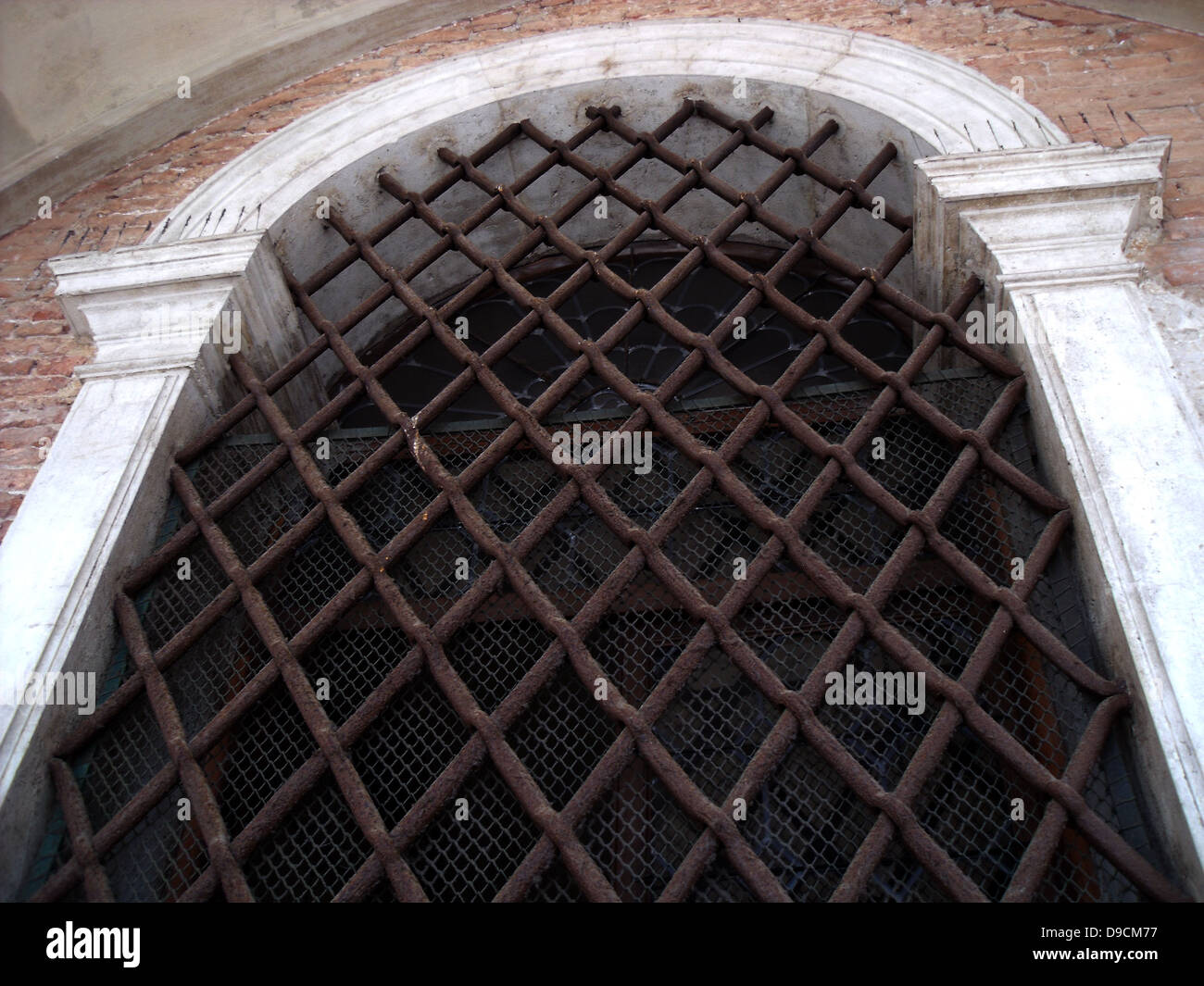 Detail of the Doge's Palace Courtyard, Venice. Built in Venetian Gothic ...