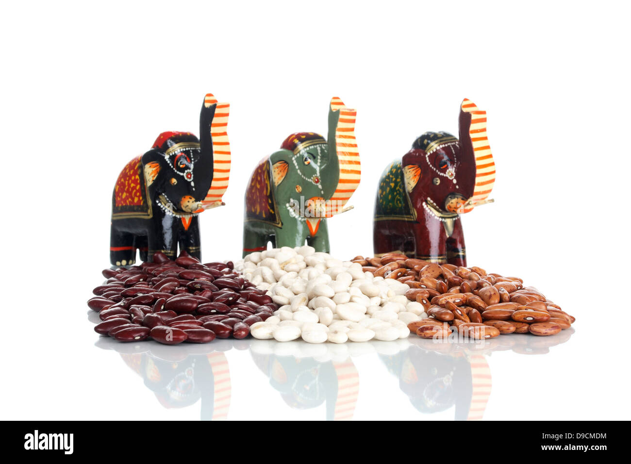 Beans and elephants Stock Photo - Alamy