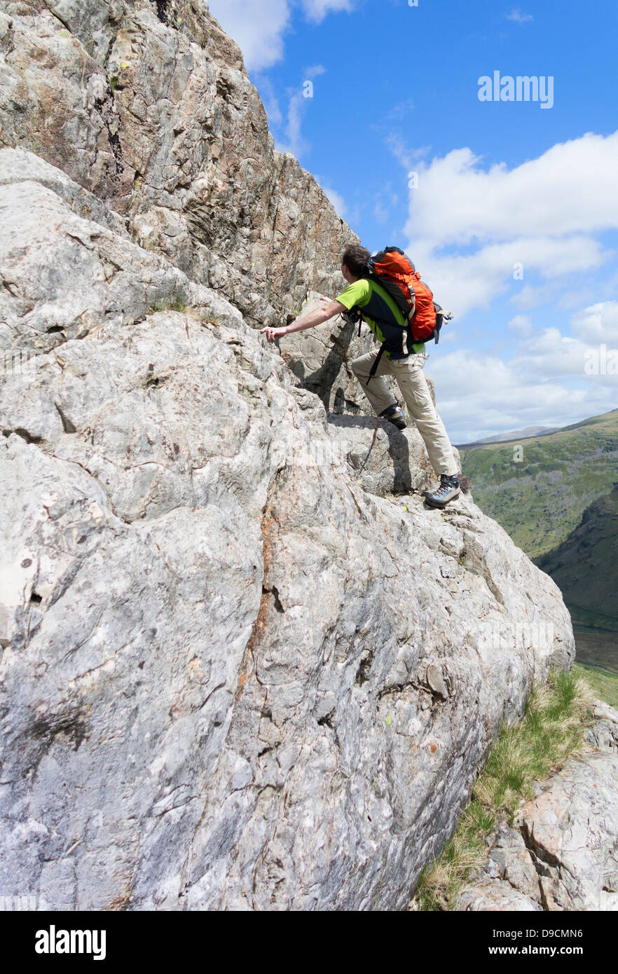 Scrambling mountains hi-res stock photography and images - Alamy