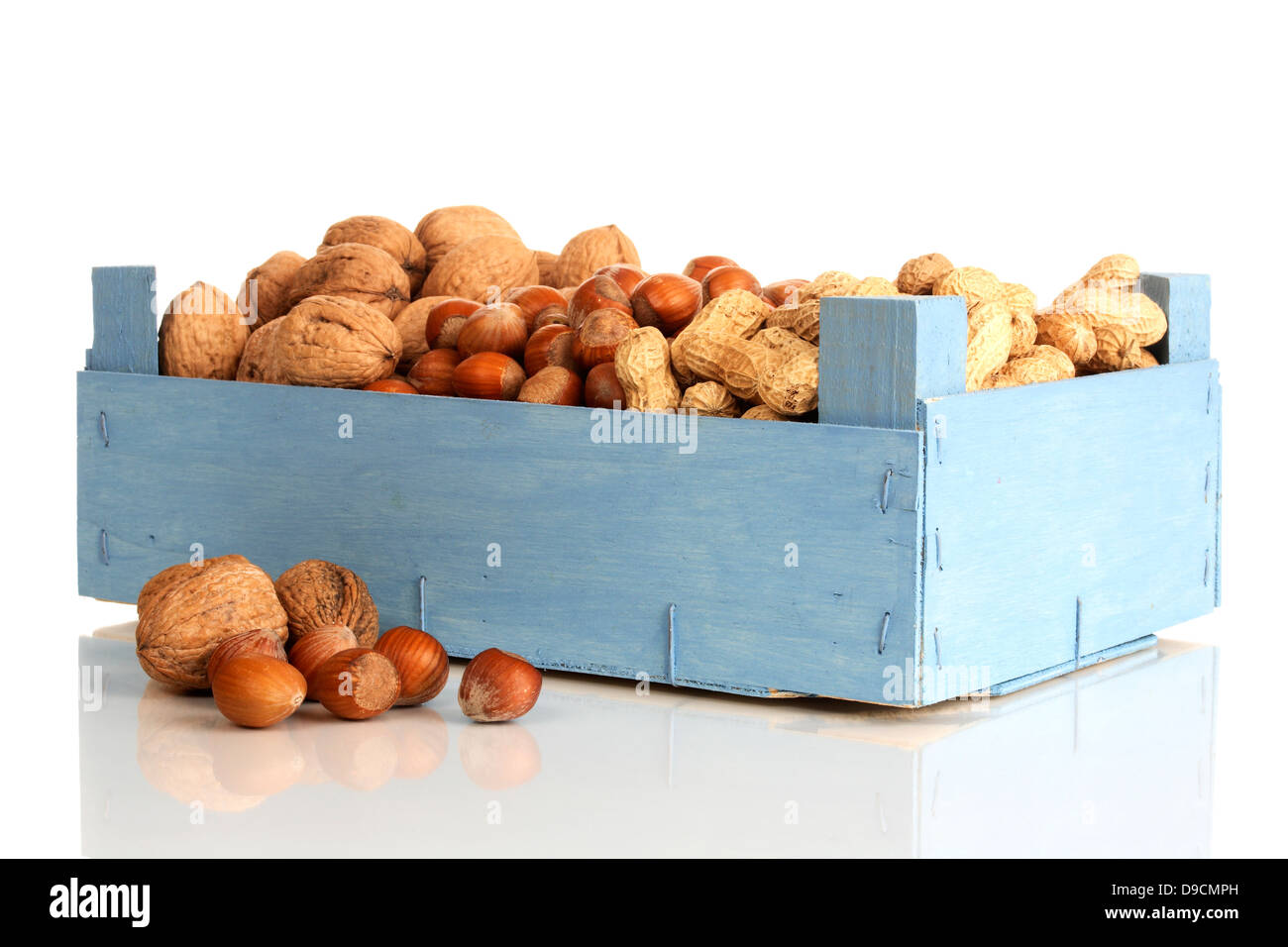 Box hazelnuts hi-res stock photography and images - Alamy