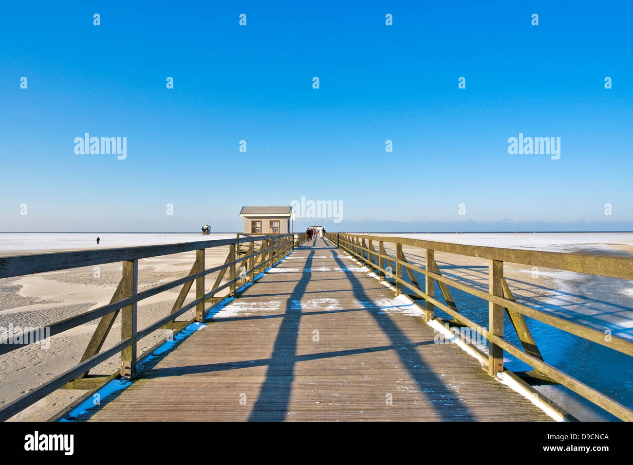 Beach scenery by the North Sea in the spring, Beach scenery At the ...