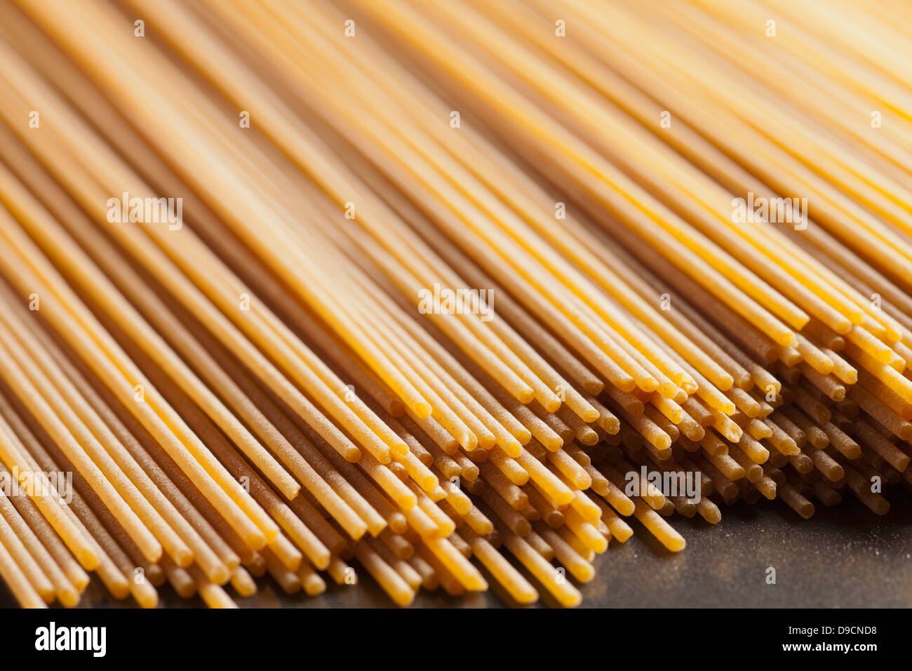 Dry Whole Wheat Spaghetti Stock Photo - Alamy