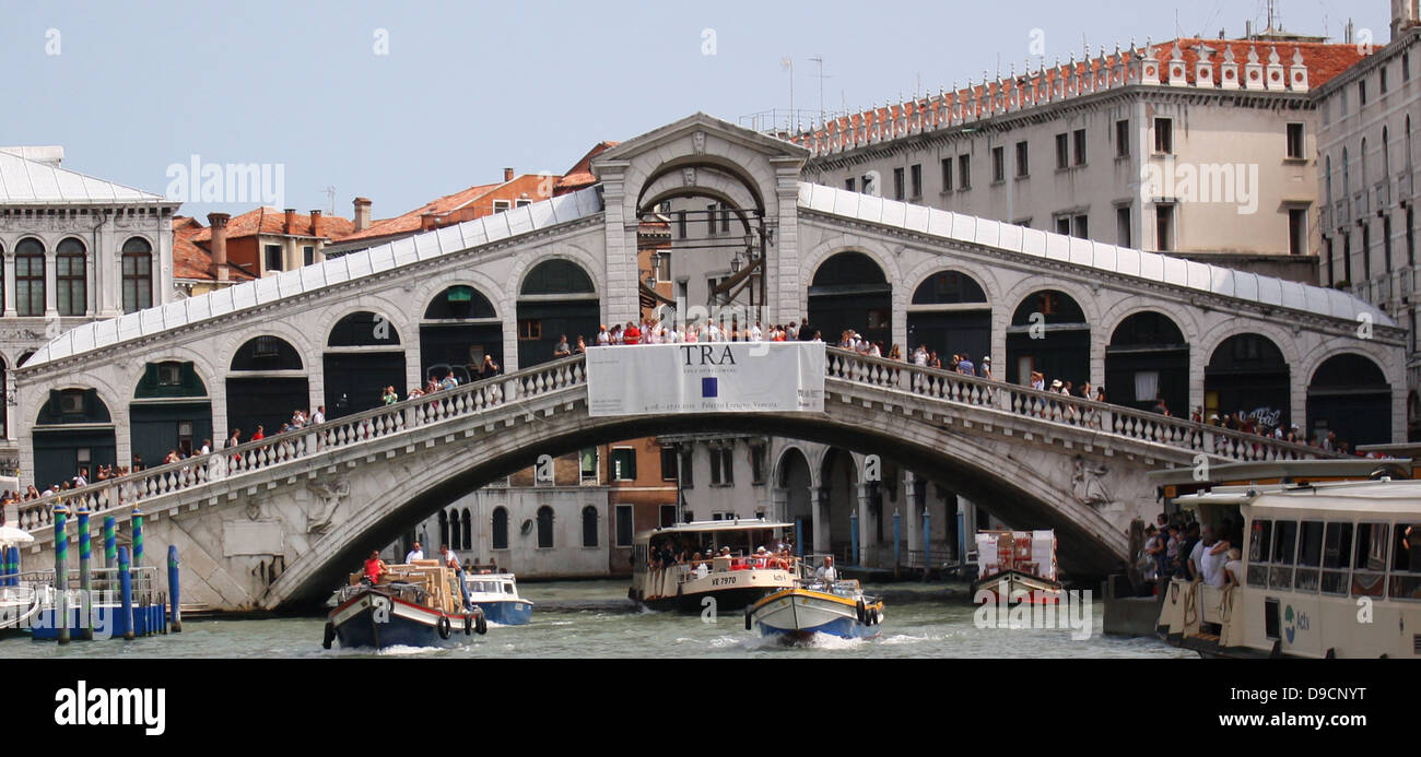 The Rialto Bridge (Italian: Ponte di Rialto) is one of the four bridges ...