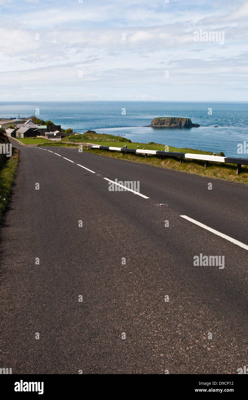 The Causeway Coastal Route, a scenic drive around the coast of Northern ...
