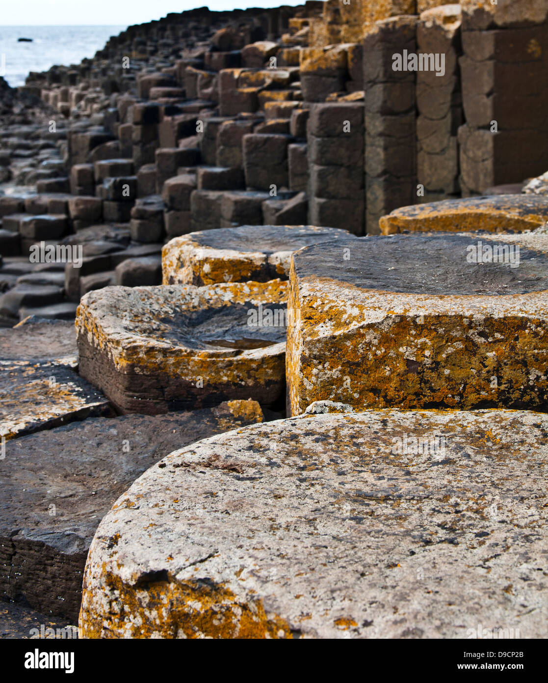 famous Giants Causeway in Northern Ireland (UNESCO World Heritage Site ...