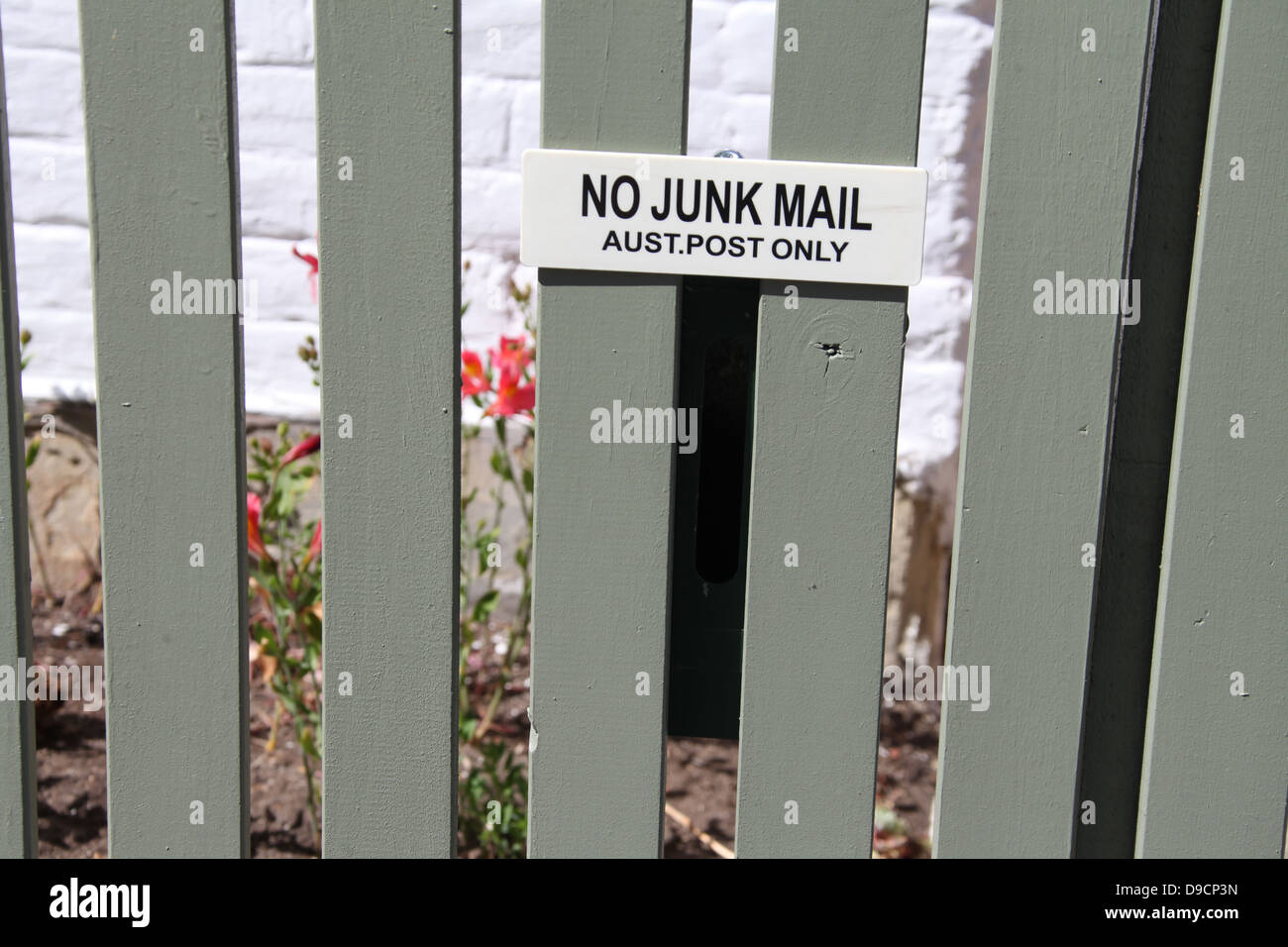No junk mail sign hi-res stock photography and images - Alamy