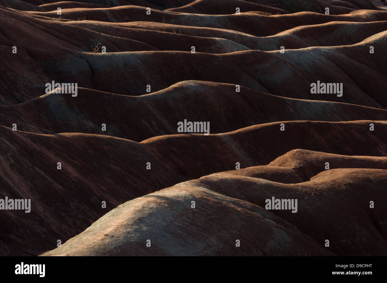 UNESCO World Biosphere Reserve, Cheltenham Badlands, Ontario Stock ...