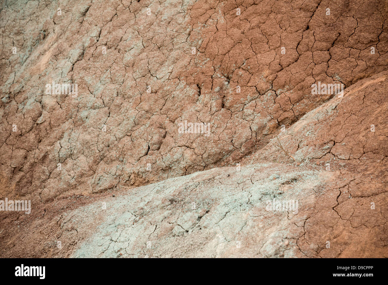 UNESCO World Biosphere Reserve, Cheltenham Badlands, Ontario Stock ...