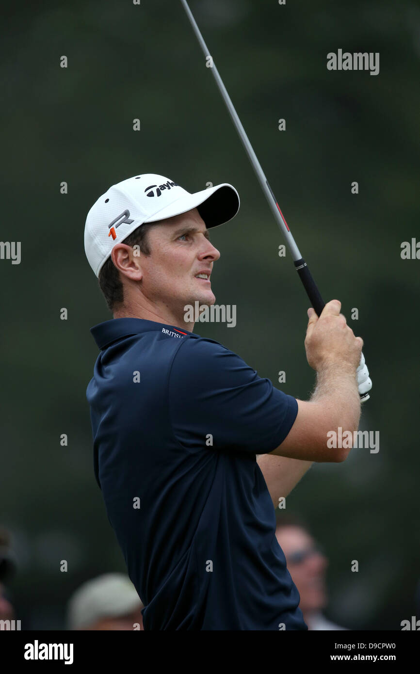 Action sport golf justin rose hi-res stock photography and images - Alamy