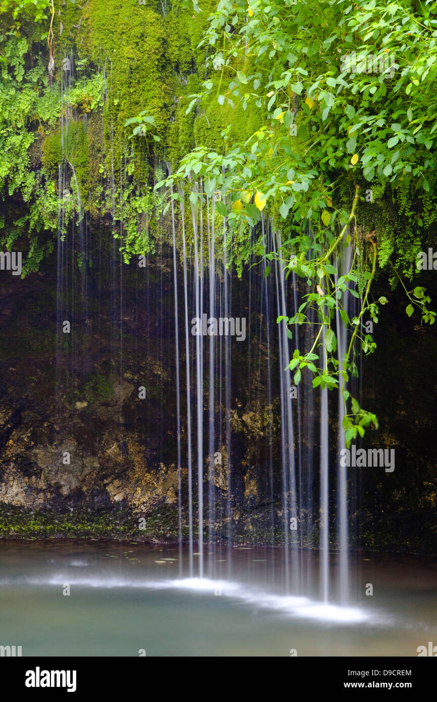 Natural Falls State Park, Dripping Springs, Oklahoma, USA Stock Photo ...