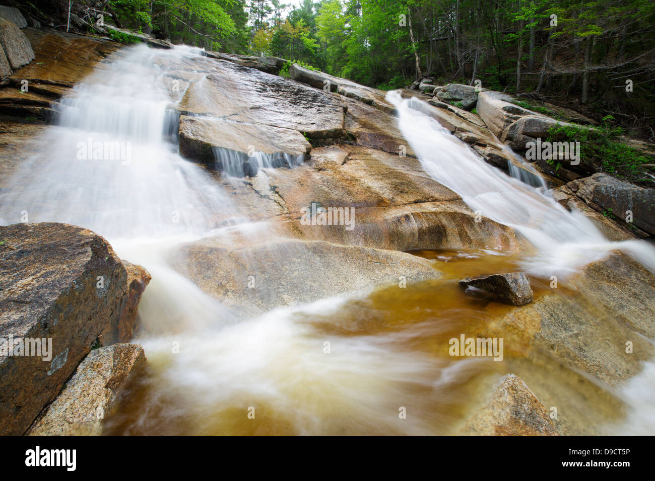 The "other" Pitcher Falls, located on the South Fork of the Hancock ...
