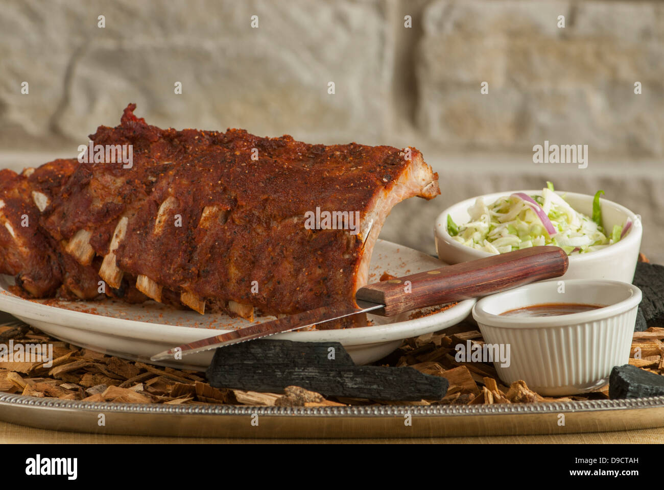 Bbq ribs hi-res stock photography and images - Alamy