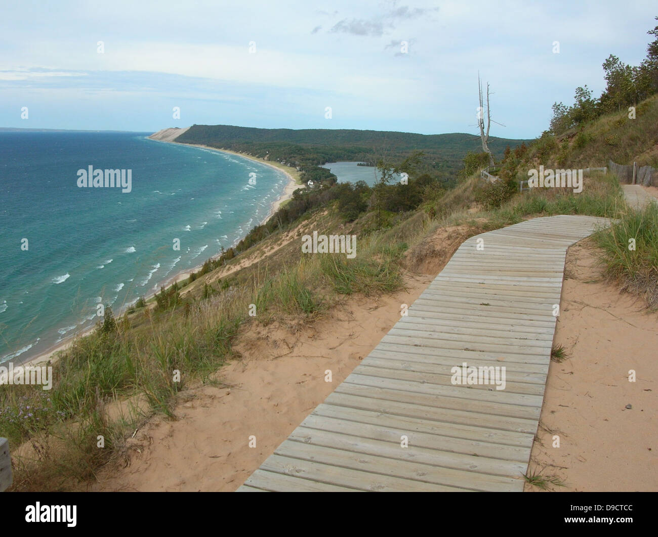 Sleeping Bear Dunes National Lakeshore in Michigan is known for its ...