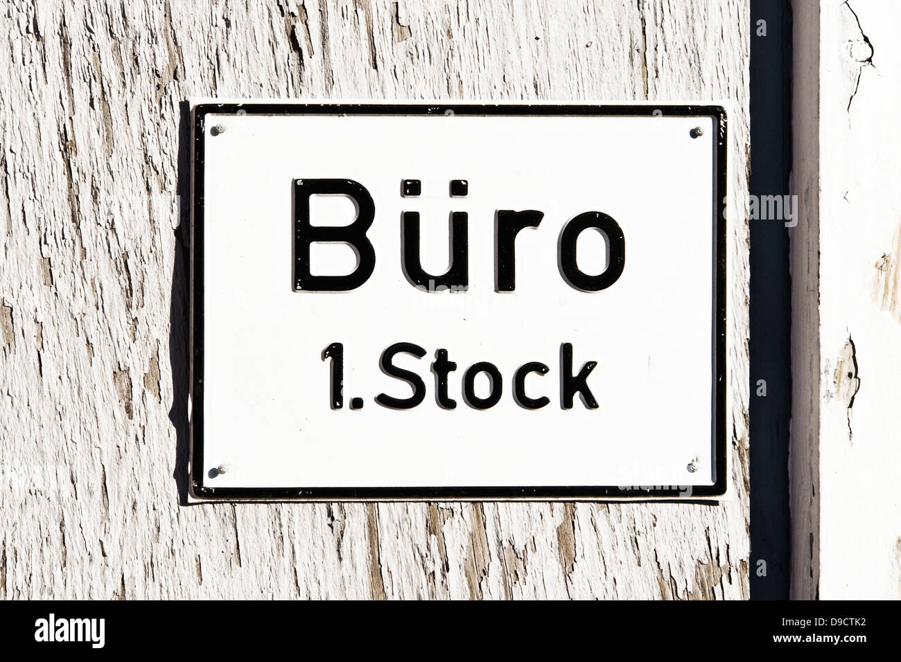 Old faded traffic sign hi-res stock photography and images - Alamy