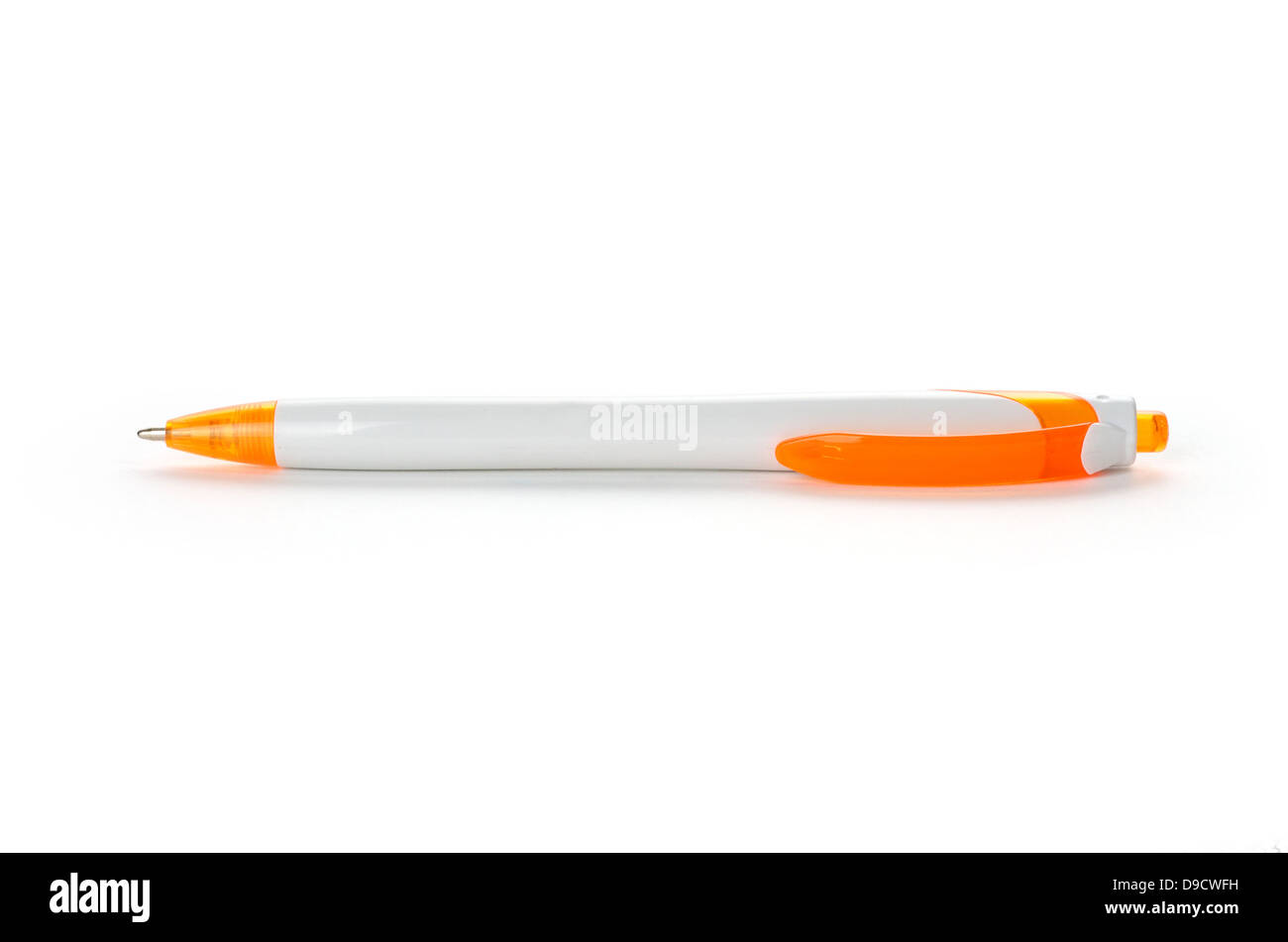 Ballpoint pen on isolated background Stock Photo - Alamy