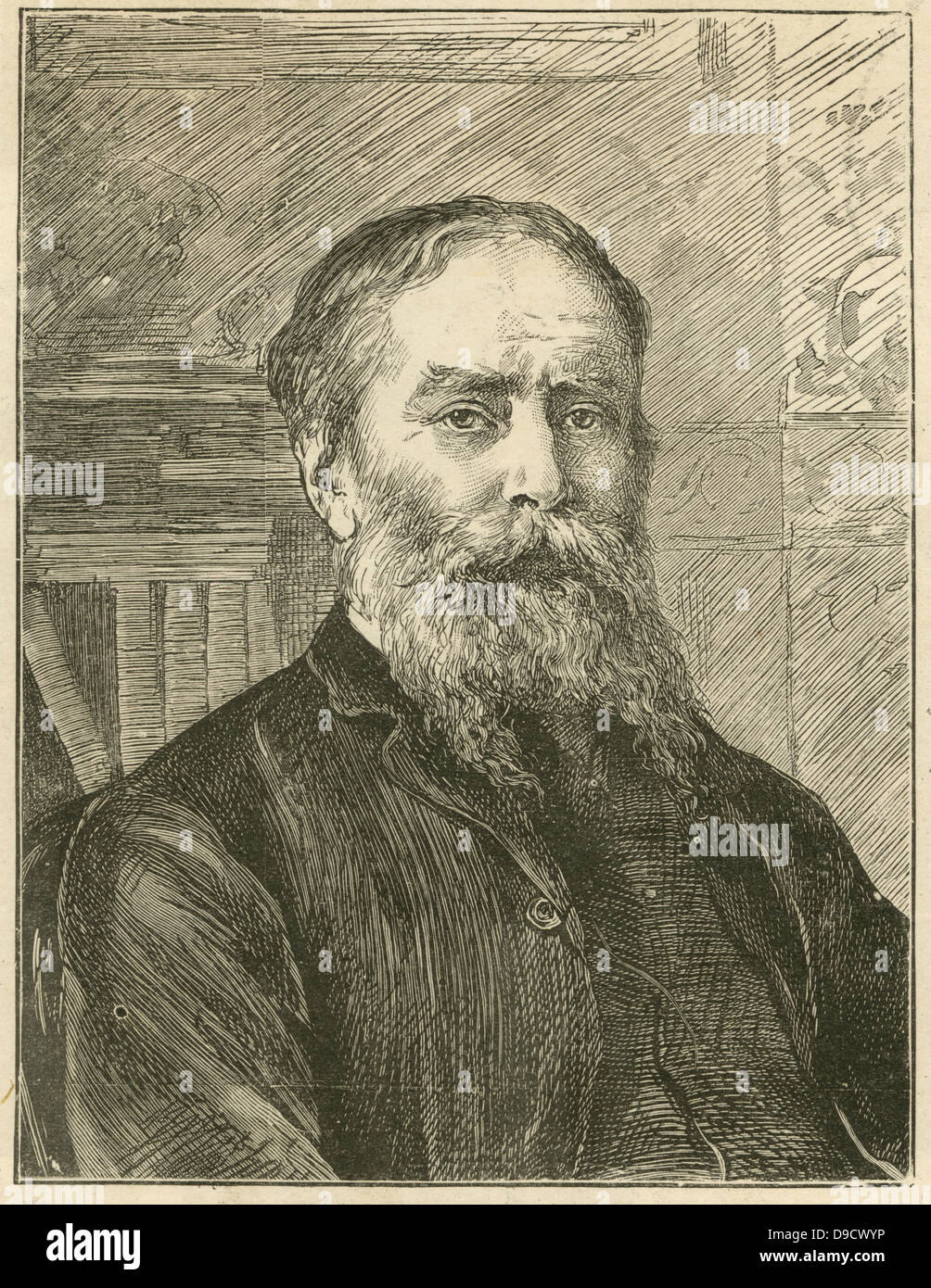 James Russell Lowell (1819-1891), American Romantic poet, critic, and ...