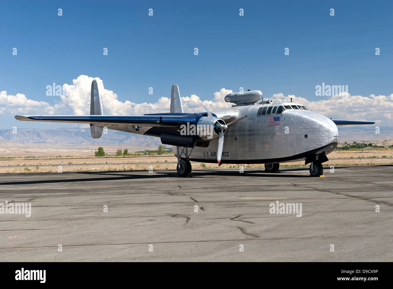 The Hawkins and Powers Fairchild C-82 Packet sits on the Greybull ...