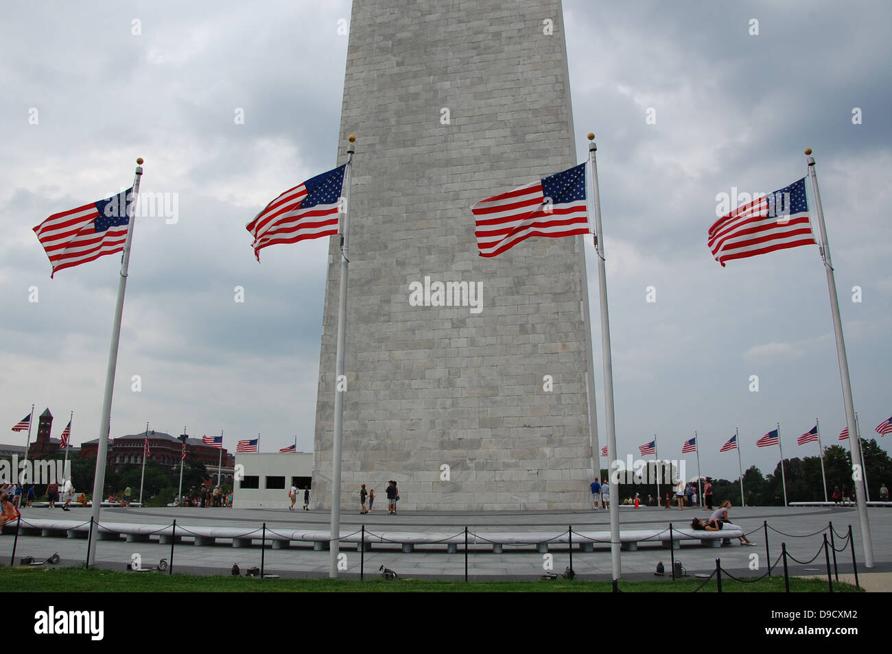 Washington monument obelisk on the national mall in washington hi-res ...