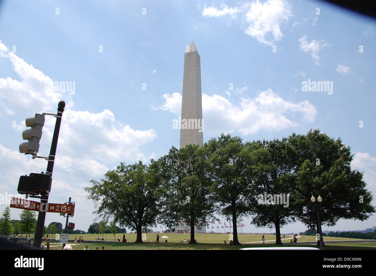 The Washington Monument in Washington, D.C., is a towering obelisk ...