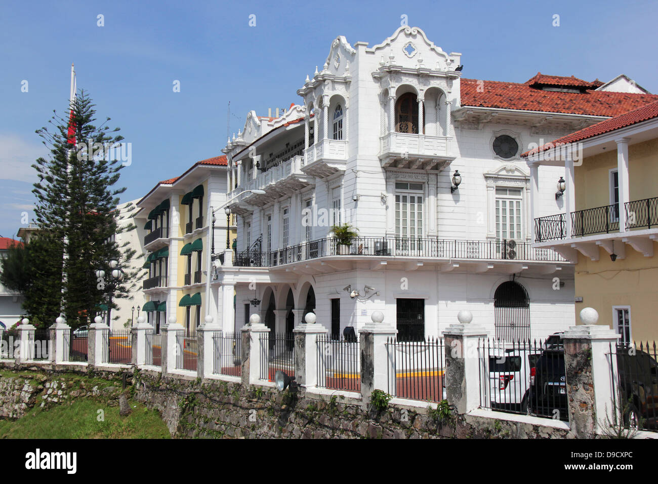 Republic of Panama Presidential Palace Stock Photo - Alamy