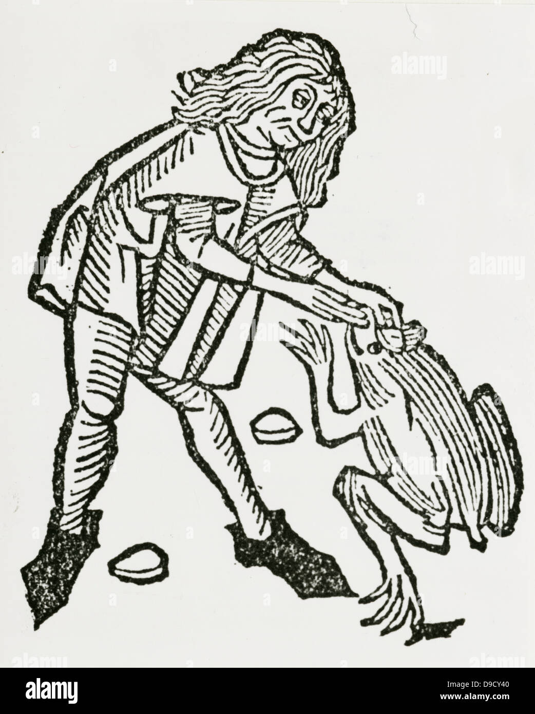 Extracting the precious stone popularly believed to be in a toads head ...