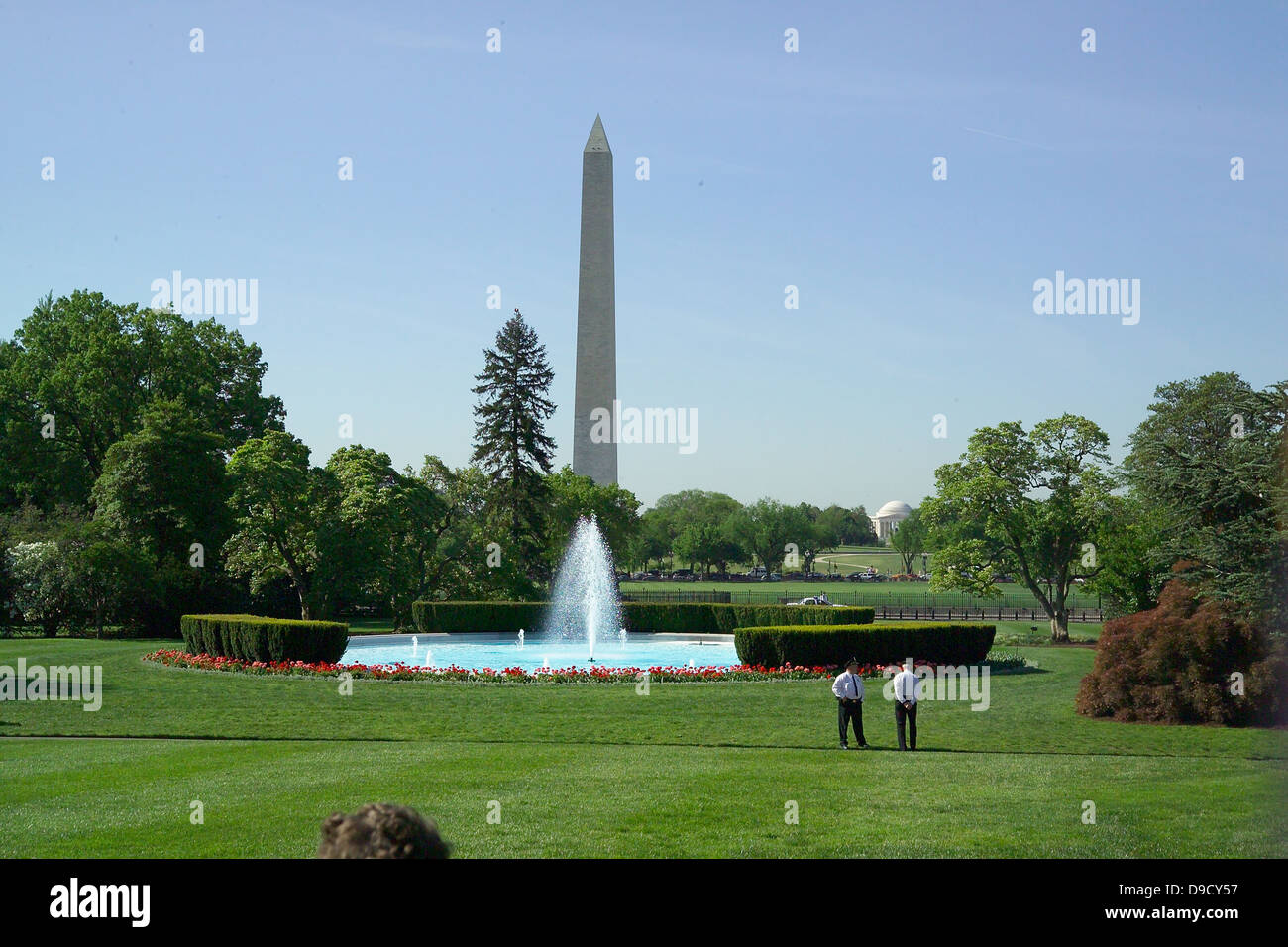 The Washington Monument, located on the National Mall in Washington, D ...