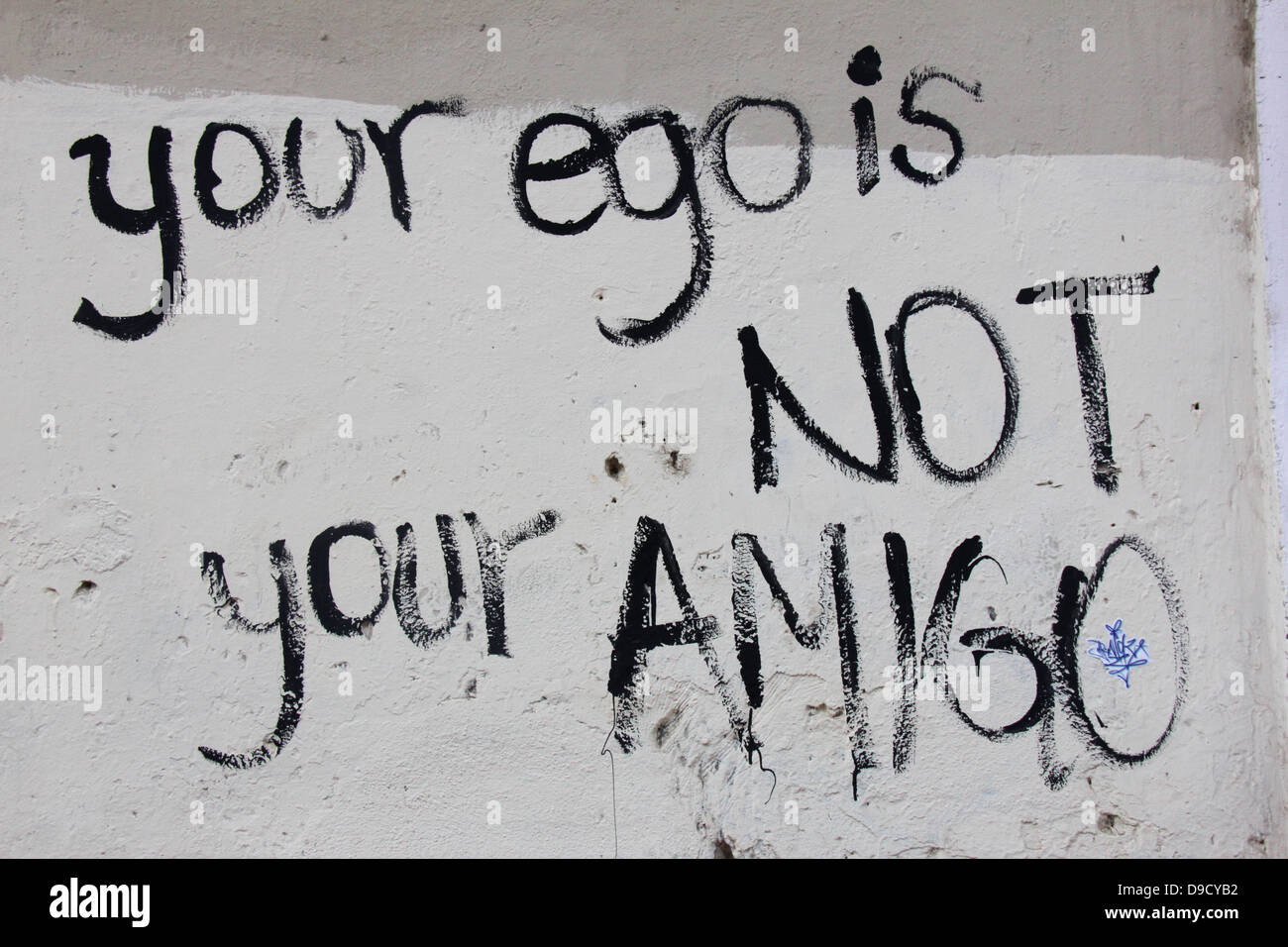 Street art made by urban artists with spray paint Stock Photo - Alamy