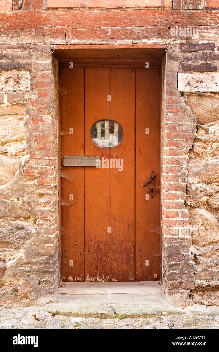 Old front door Stock Photo - Alamy