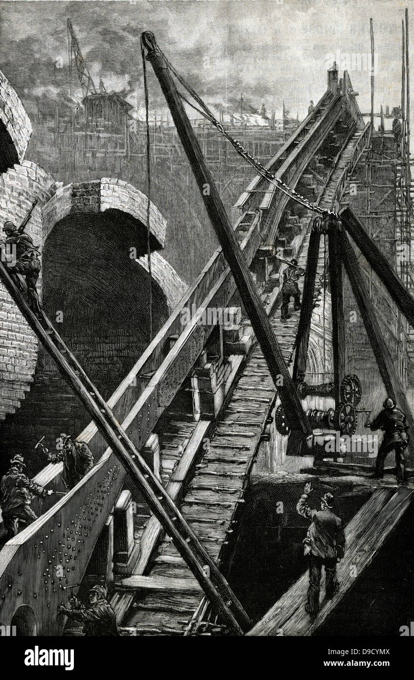 Constructed by john wolfe barry 1886 1894 hi-res stock photography and ...