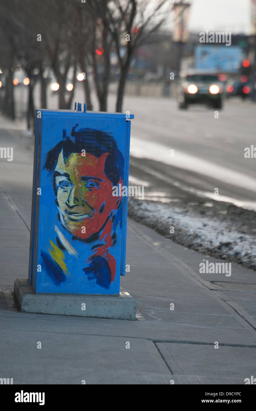 Face on the Street Stock Photo - Alamy