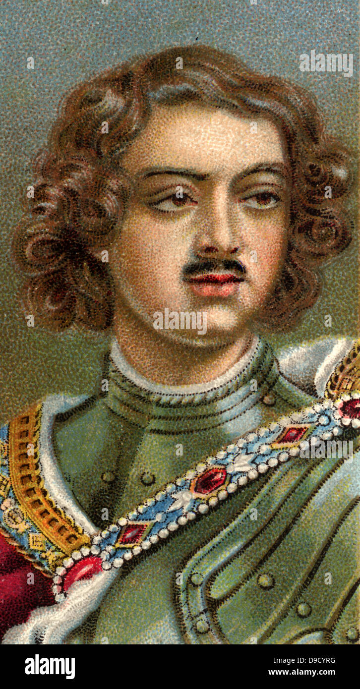 Peter the Great: Peter Alekseyevich Romanov (1672-1725), Tsar of Russia ...