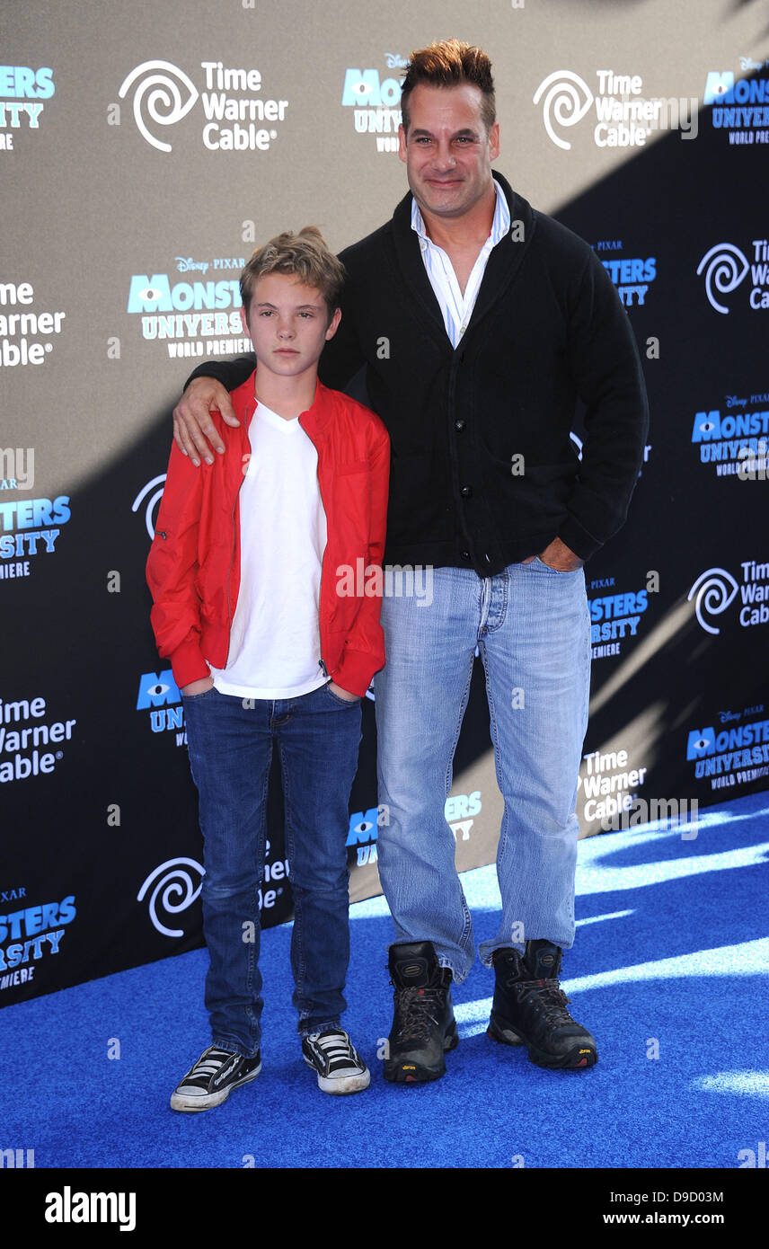 Hollywood, USA. 17th June, 2013. Adrian Pasdar and Jackson arrives for ...