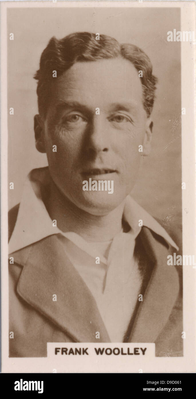 Frank Edward Woolley (1887-1978), English all-round cricketer ...