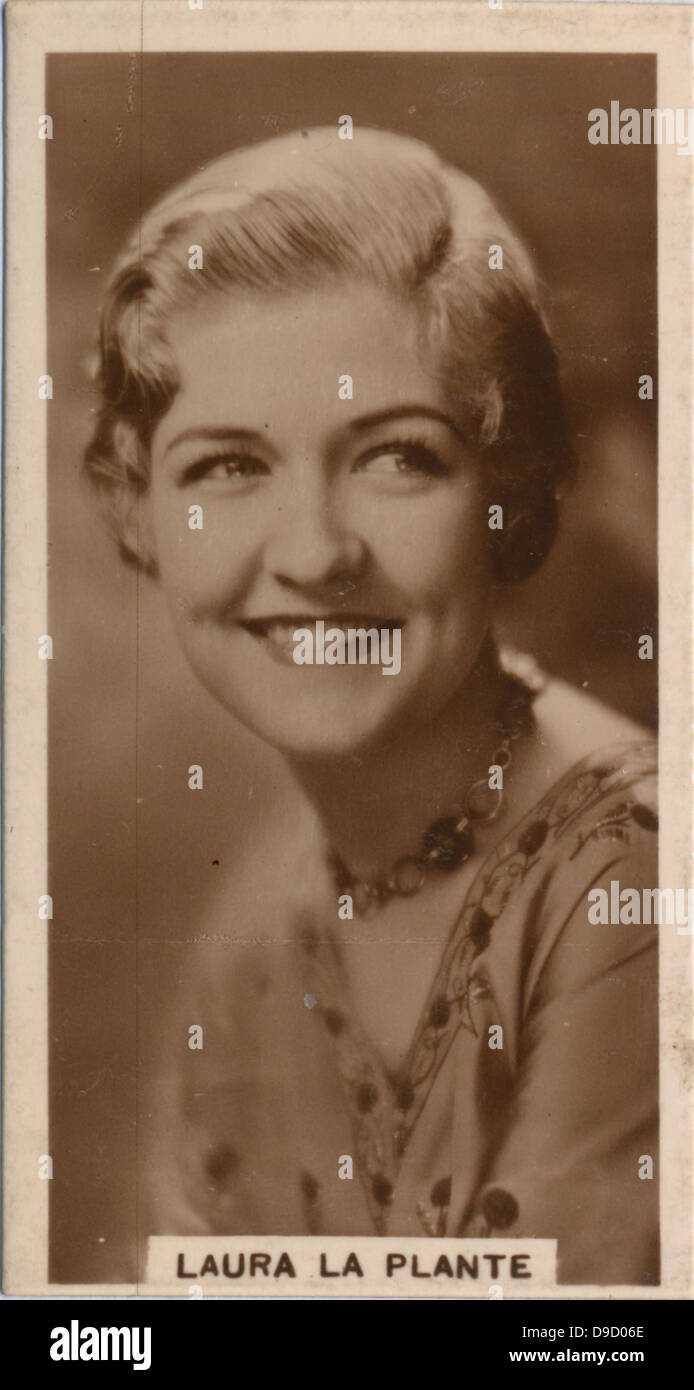 Laura La Plante (1904-1996) American film actr best known for her roles ...