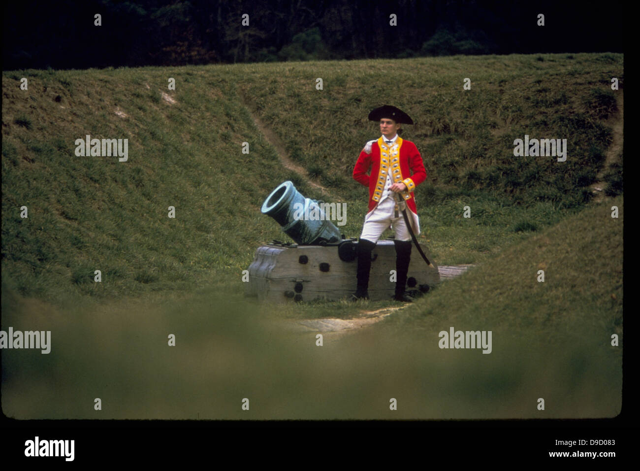 Yorktown Battlefield, part of Colonial National Historical Park in ...